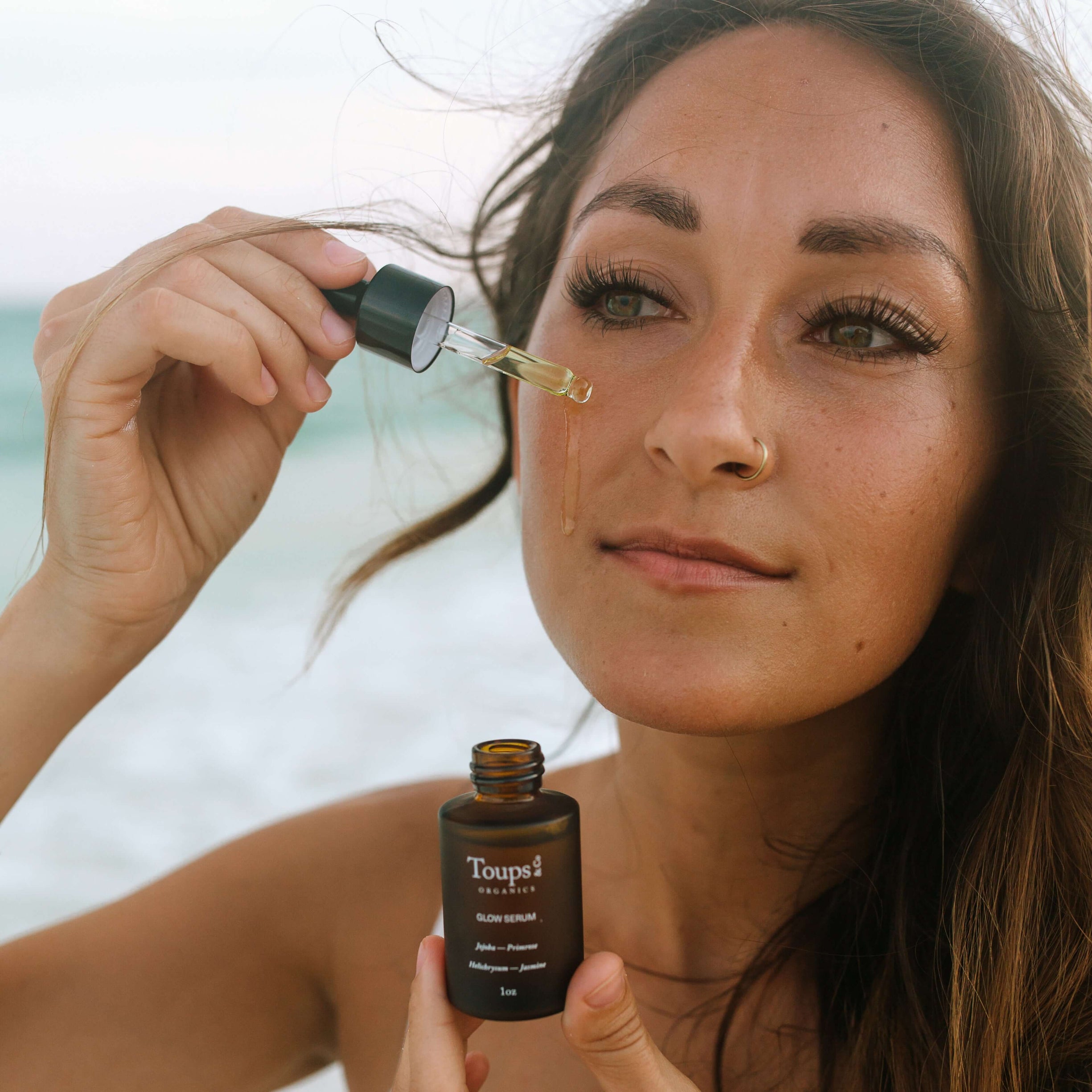 Skin so healthy, makeup becomes optional.